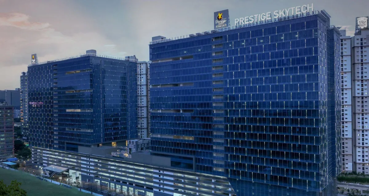 JLL Leases 1.2 Lakh Sq Ft Office Space at Prestige Skytech in Hyderabad ...